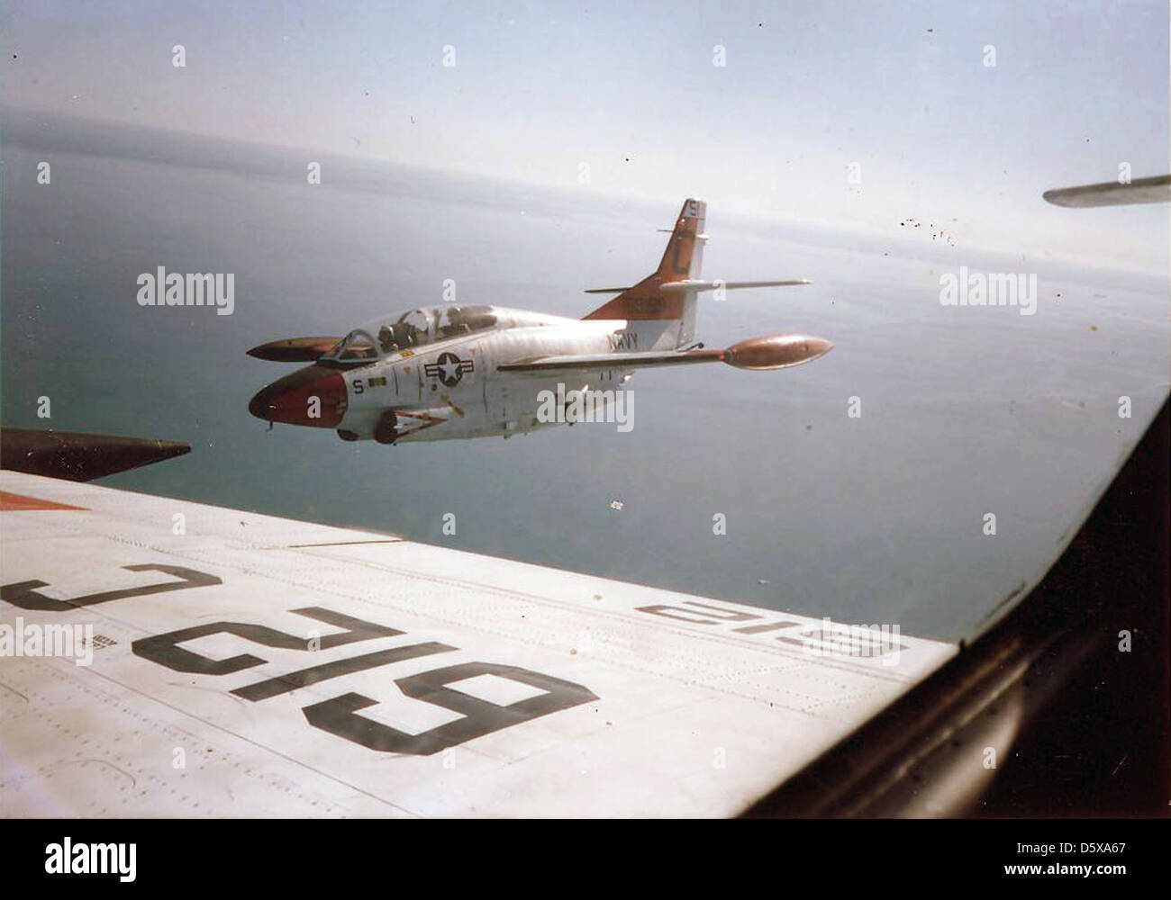 A North American T-2C "Buckeye" of Training Squadron (VT) 26 Stock ...