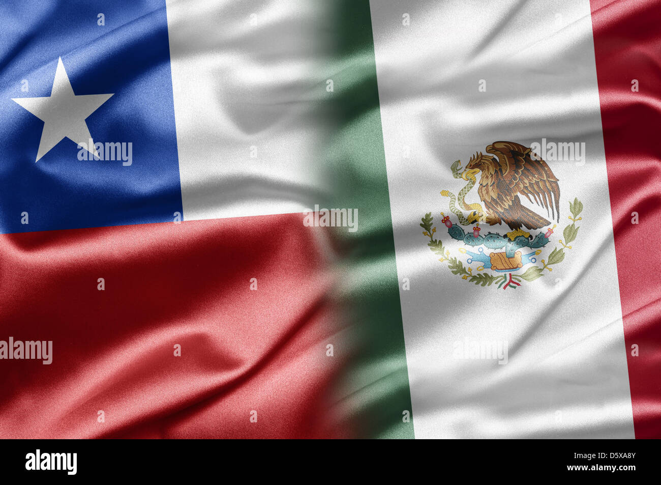 Chile and Mexico Stock Photo - Alamy