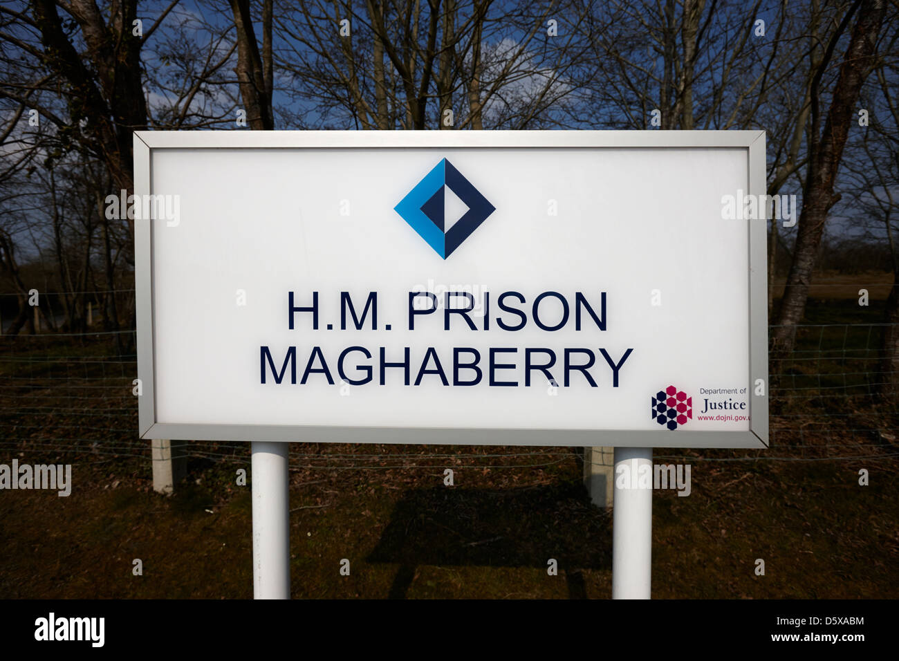 hmp hm prison maghaberry county antrim northern ireland uk Stock Photo ...
