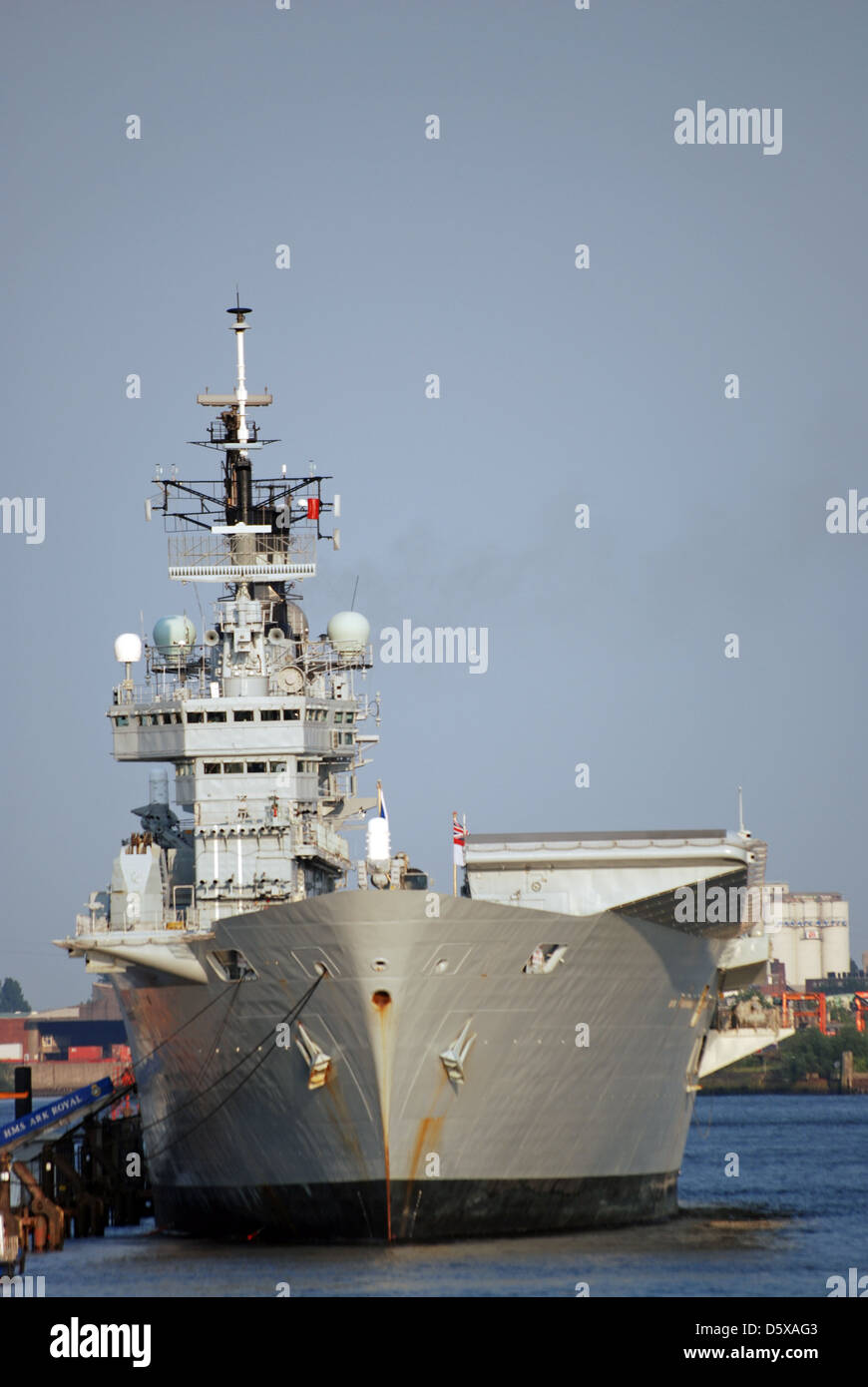 HMS Ark Royal Stock Photo - Alamy
