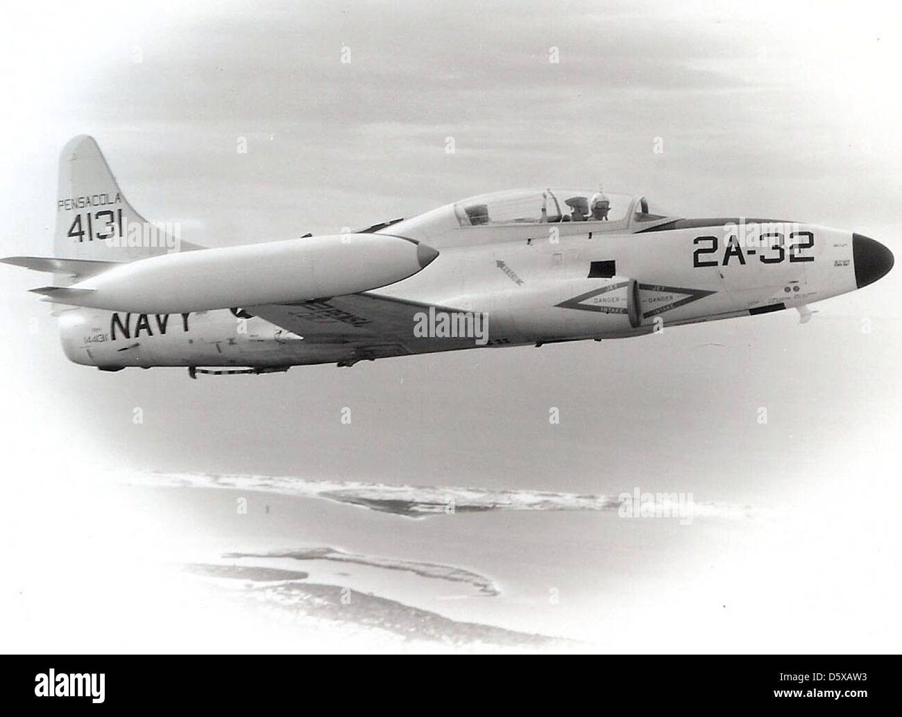 The Lockheed T2V 'Sea Star' is a trainer aircraft used by the U.S. Navy ...