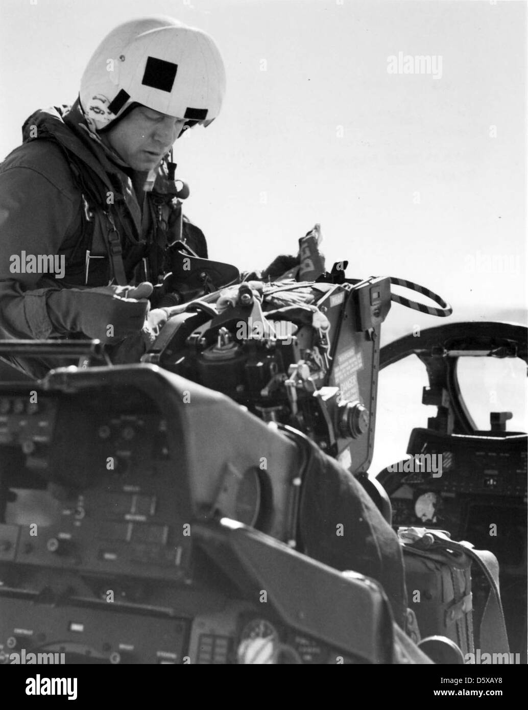 Commander R.M. "Bud" Taylor II, Deputy Commander of Carrier Air Wing ...