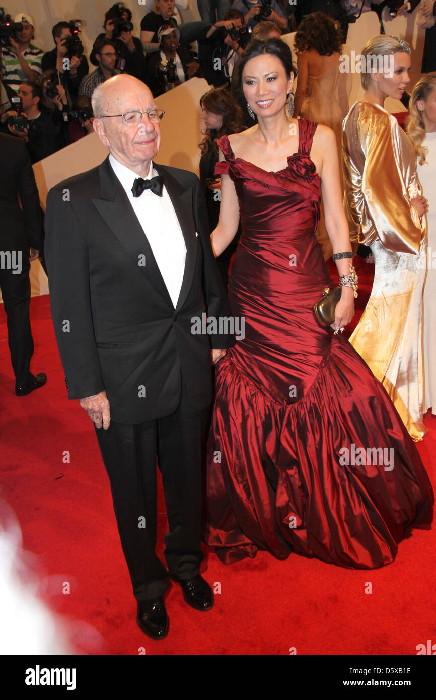Rupert Murdoch, Wendy Murdoch Alexander McQueen: 'Savage Beauty ...