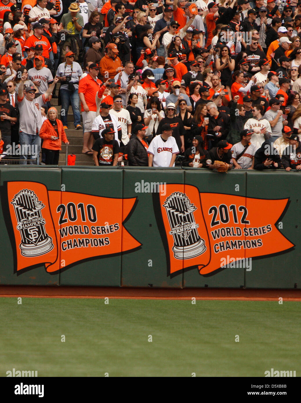San francisco giants 2012 hi-res stock photography and images - Alamy