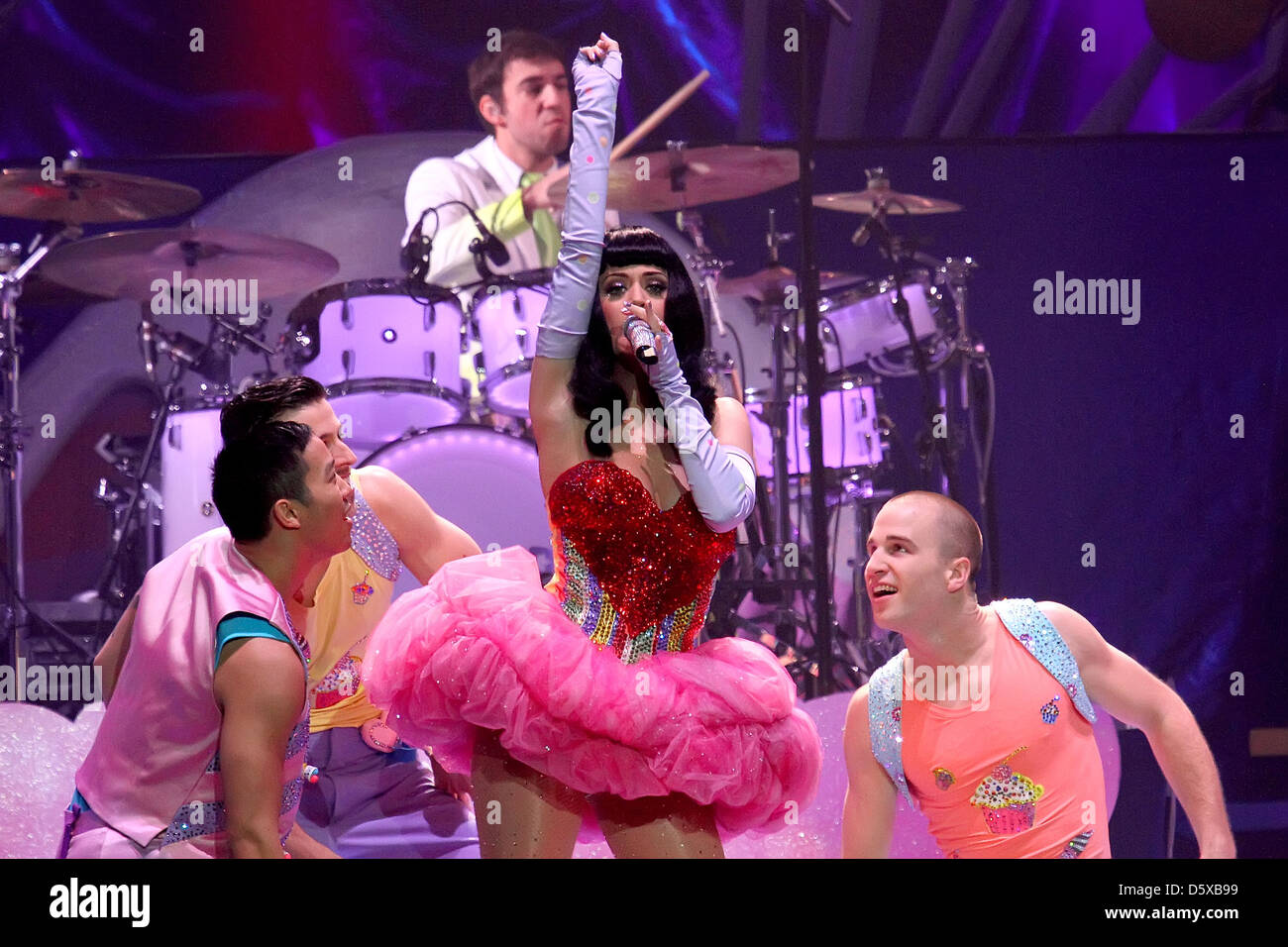 Katy Perry performing at the Adelaide Entertainment Centre Adelaide ...