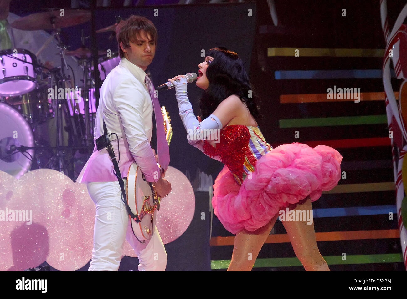 Katy Perry performing at the Adelaide Entertainment Centre Adelaide ...