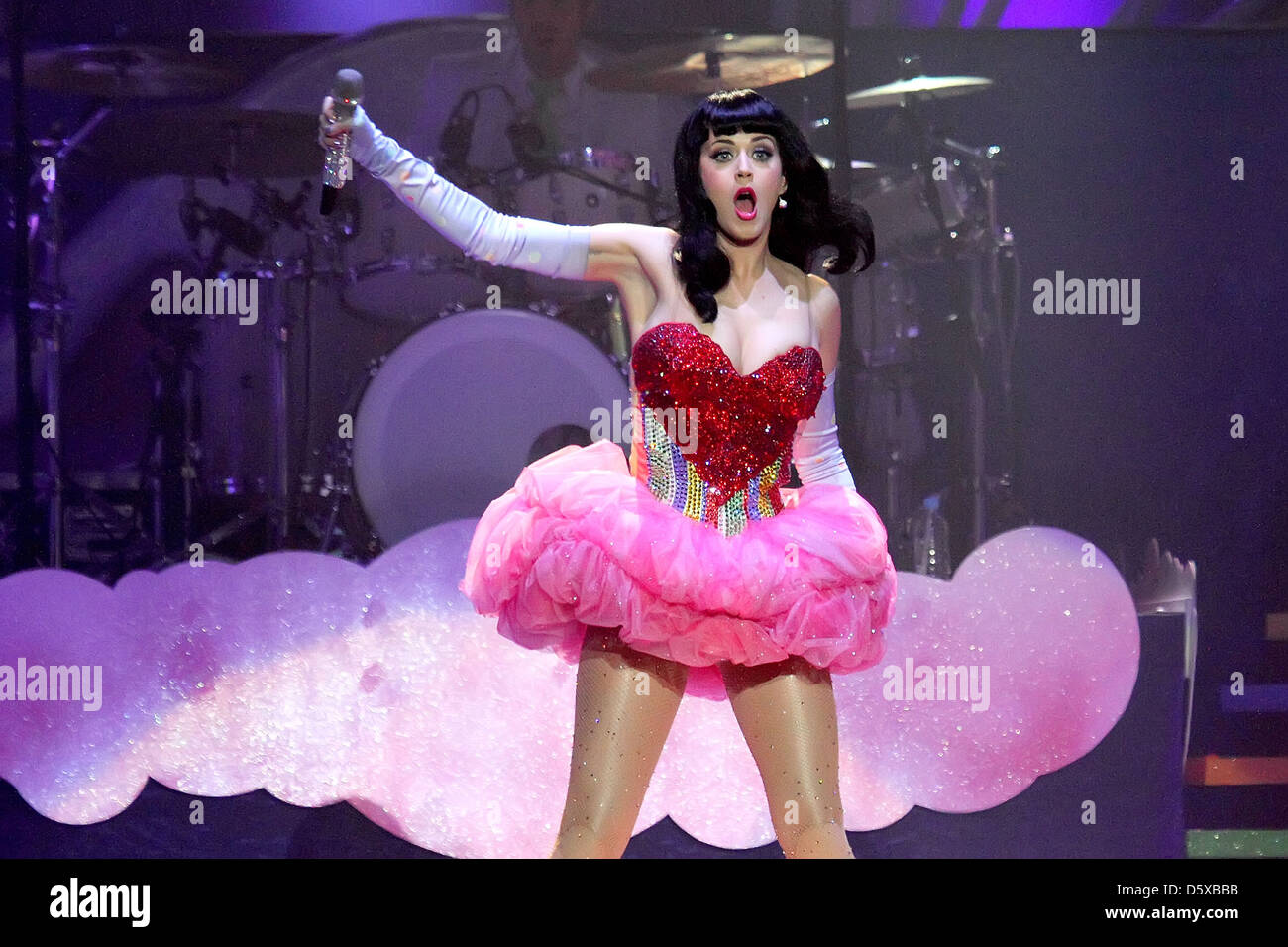 Katy Perry performing at the Adelaide Entertainment Centre Adelaide ...