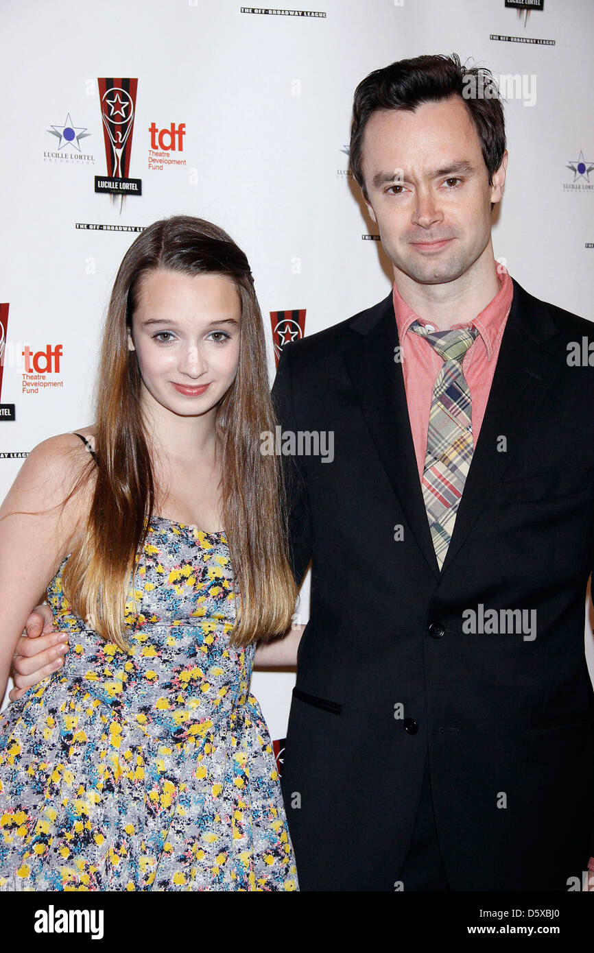Teja Jones and Nick Jones The 26th Annual Lucille Lortel Awards held at ...