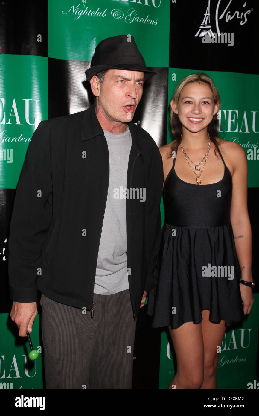 Natalie kenly charlie sheen hosts hi-res stock photography and images ...