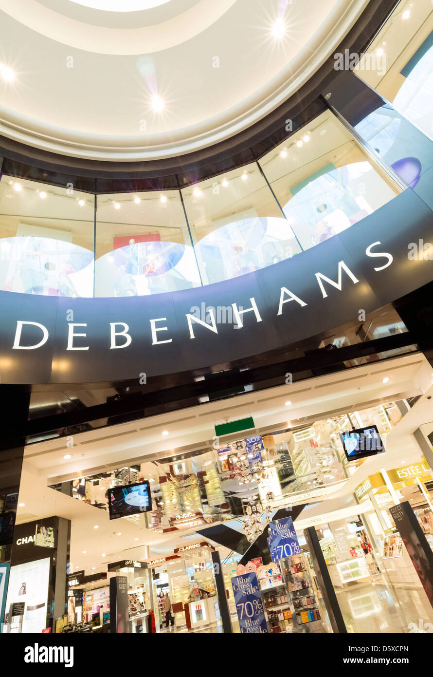 Debenhams Department Store at Eldon Square Stock Photo - Alamy