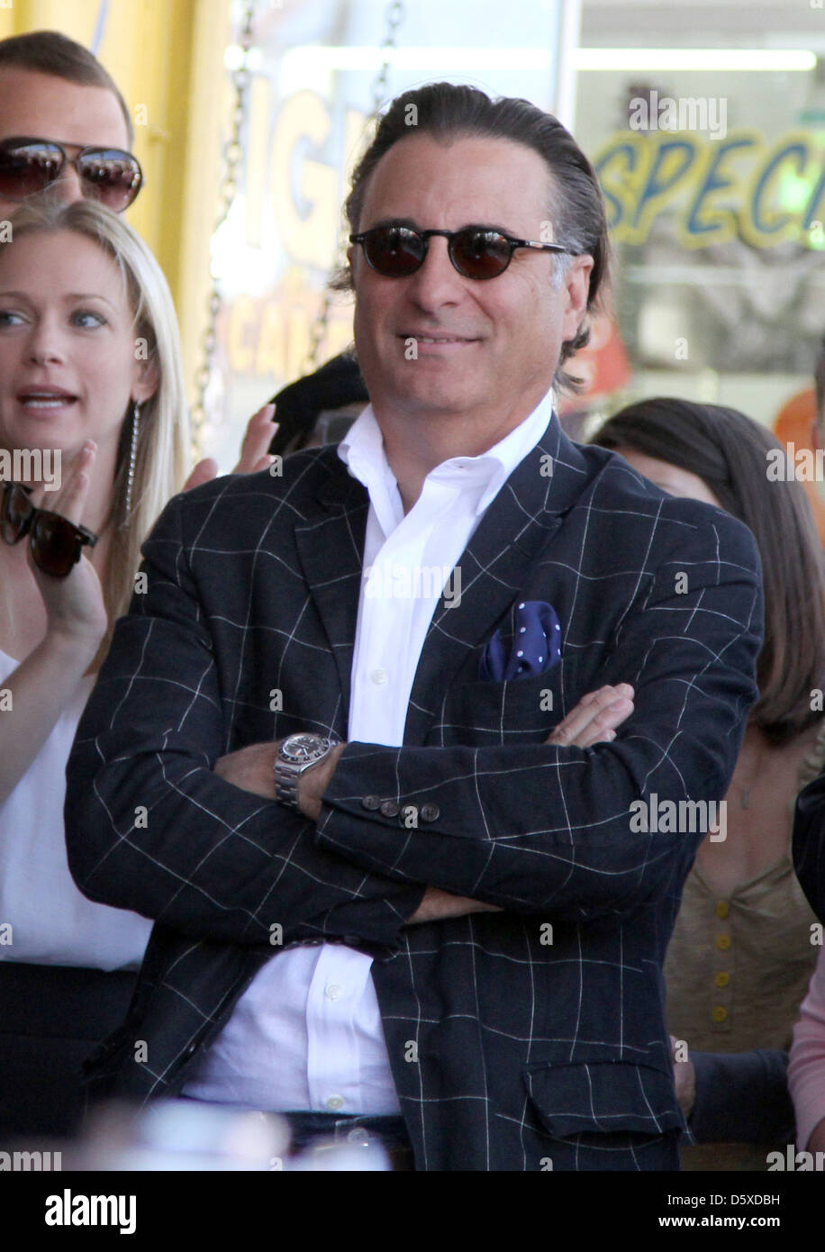 Andy Garcia Joe Mantegna receives the 2,438th star on the Hollywood ...