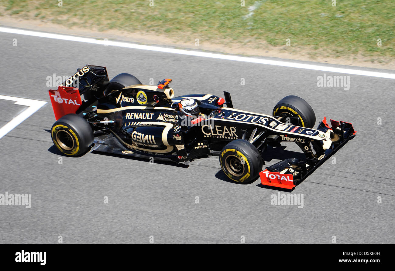 Kimi raikkonen lotus renault f1 hi-res stock photography and images - Alamy