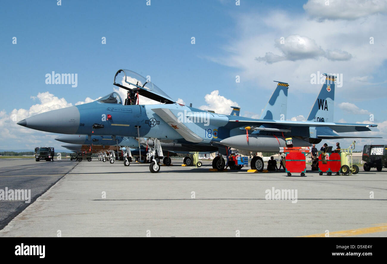The McDonnell Douglas F-15 'Eagle' is a versatile U.S. Air Force ...