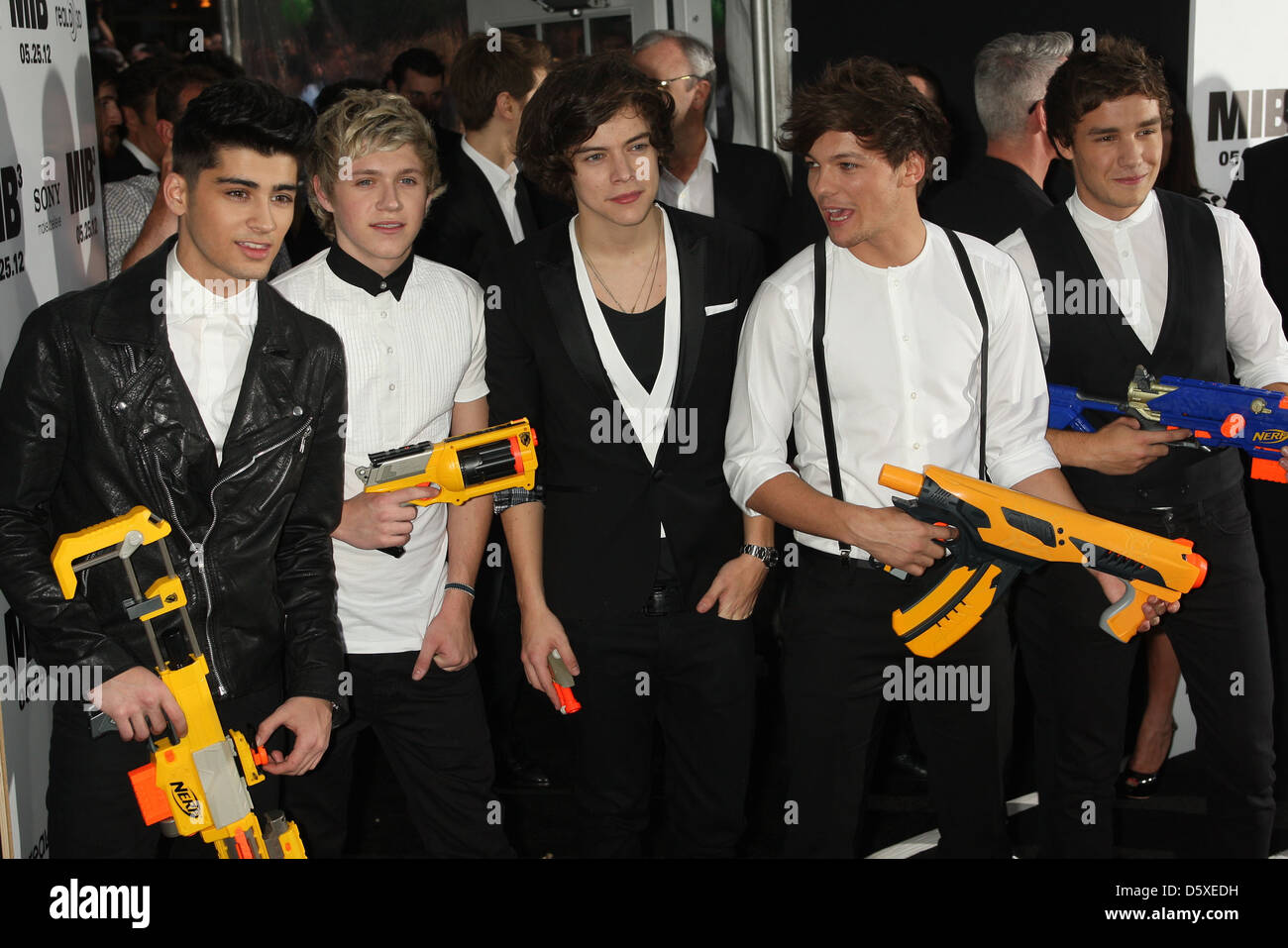 One Direction 'Men in Black III' New York Premiere, held at the ...