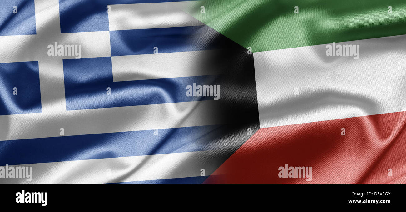 Greece and Kuwait Stock Photo - Alamy