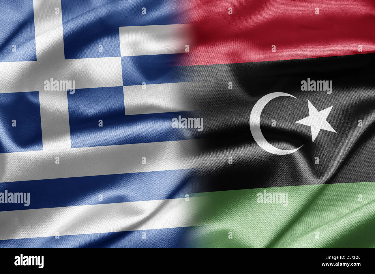 Greece and Libya Stock Photo - Alamy