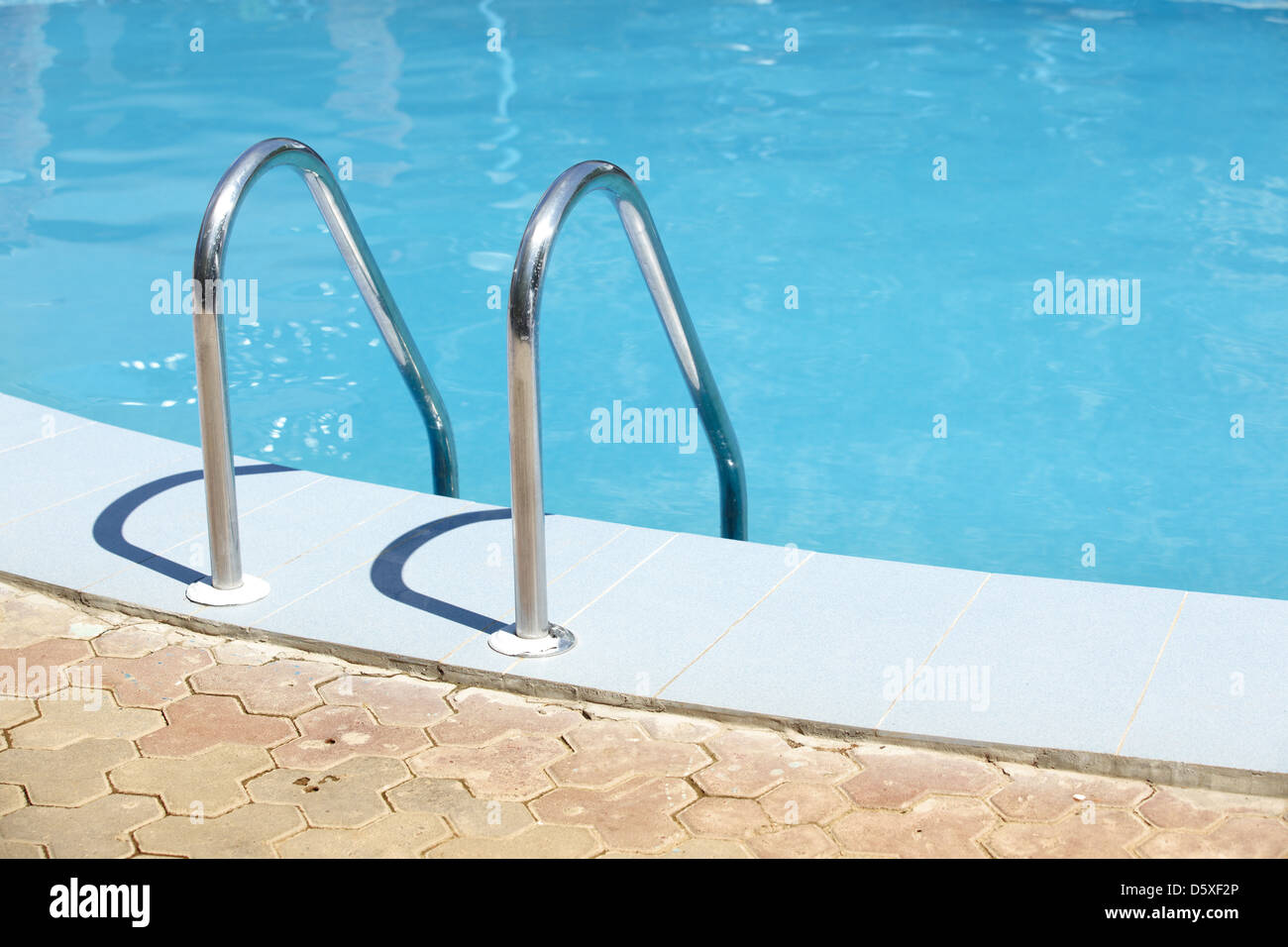 Pool handrail hi-res stock photography and images - Alamy