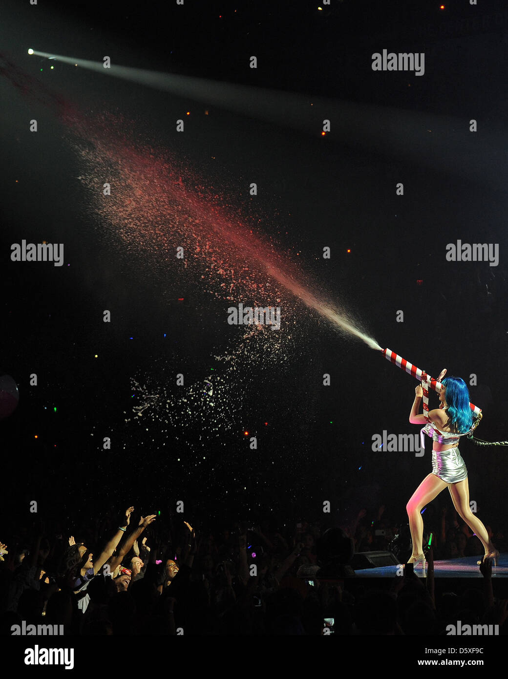 Katy Perry performs during the American Leg of her "California Dreams ...