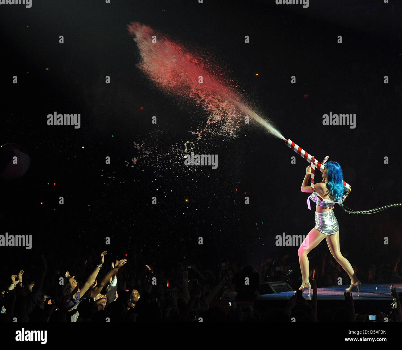 Katy Perry performs during the American Leg of her "California Dreams ...
