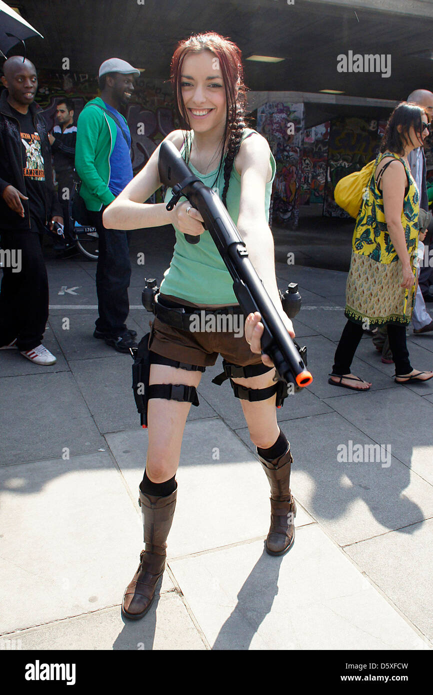 London Sci Fi Festival Parade along the Southbank London, England - 24. ...