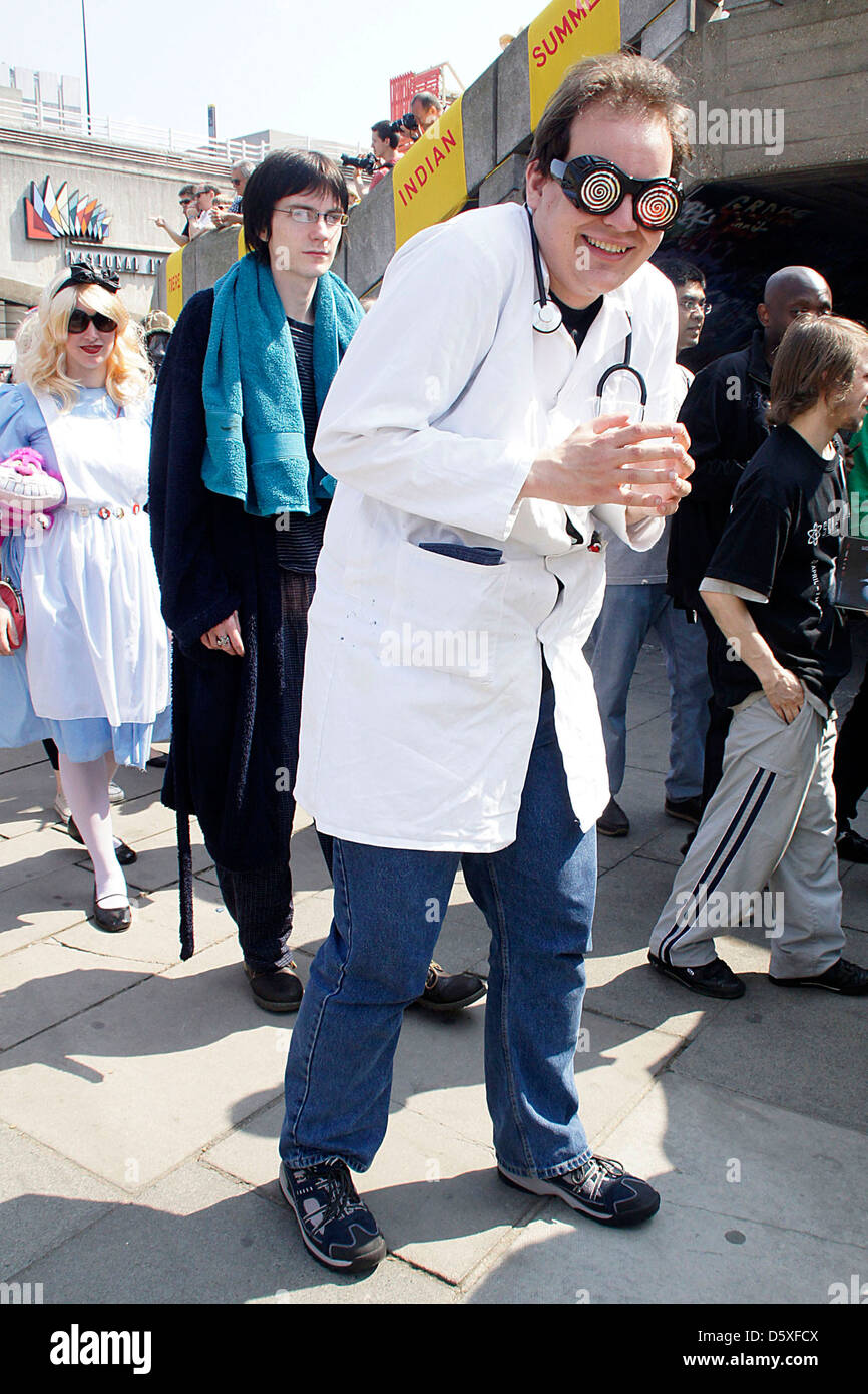London Sci Fi Festival Parade along the Southbank London, England - 24. ...