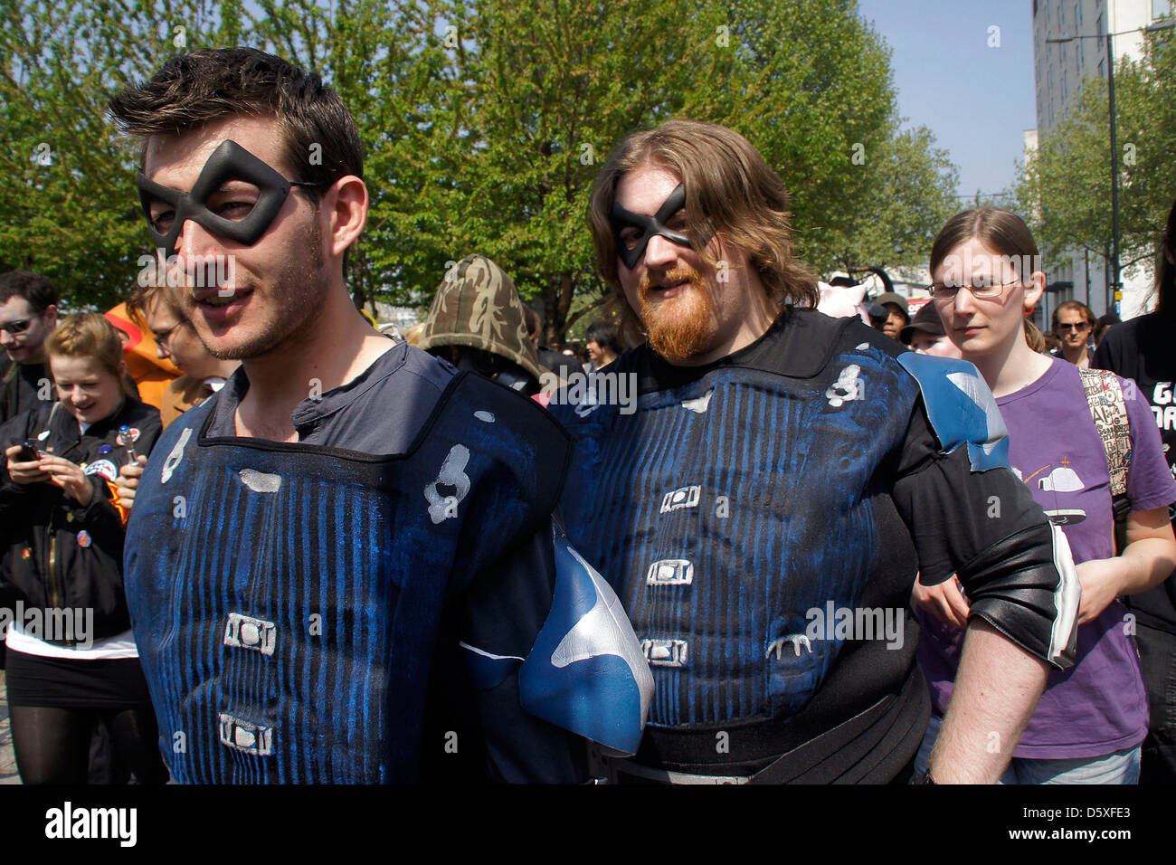 London Sci Fi Festival Parade along the Southbank London, England - 24. ...