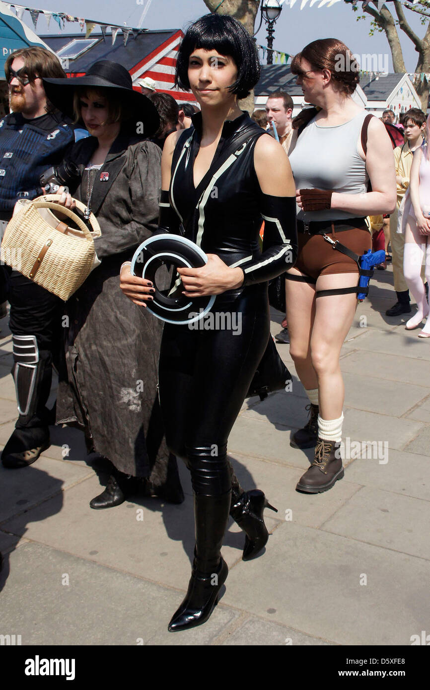 London Sci Fi Festival Parade along the Southbank London, England - 24. ...