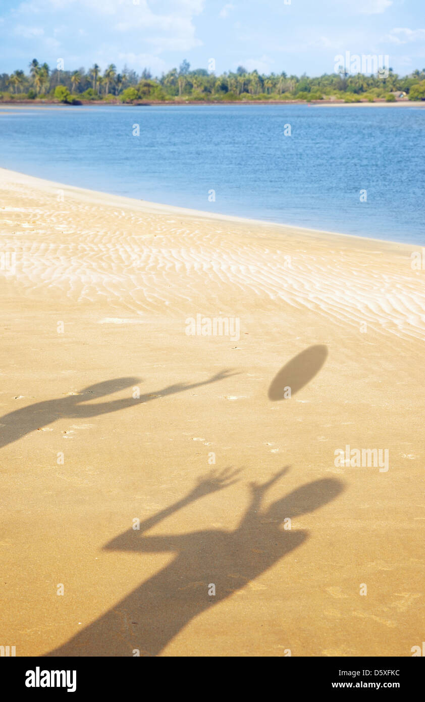 Play at the beach Stock Photo - Alamy