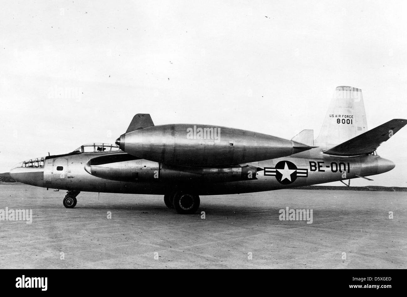 The North American B-45C Tornado was a U.S. Air Force jet bomber ...