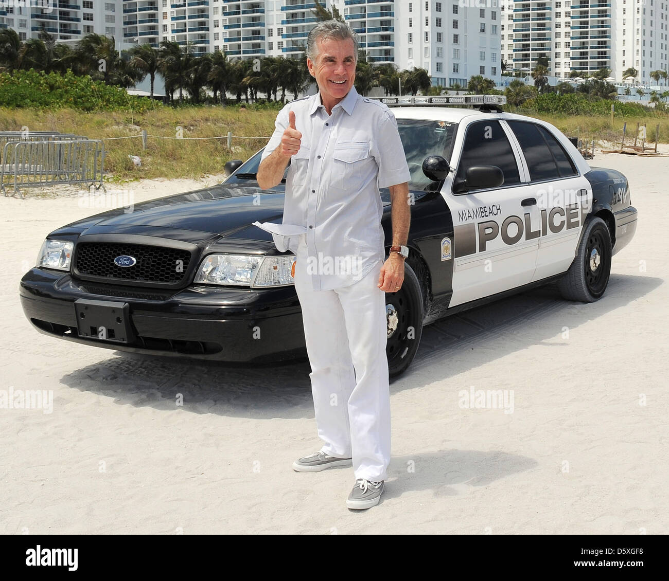 John walsh amg beach polo event miami beach hi-res stock photography ...