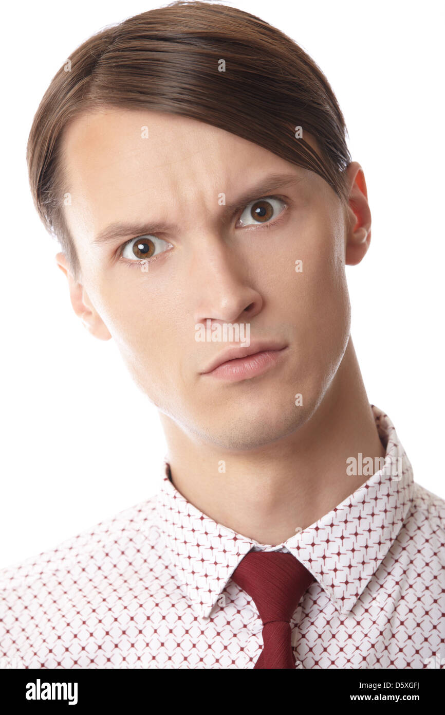 Man with necktie Stock Photo - Alamy