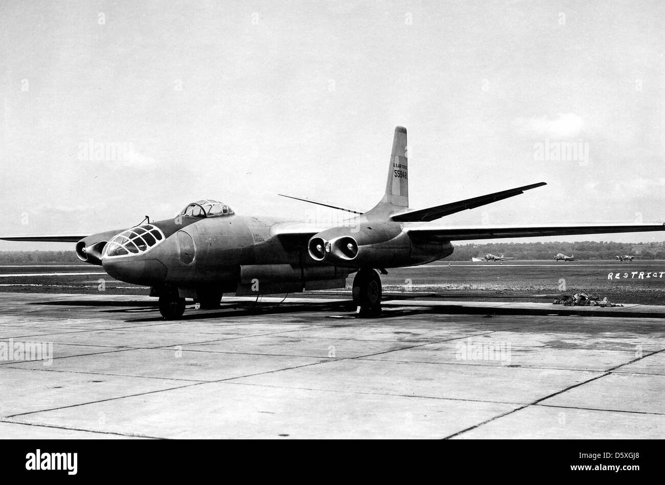 The North American XB-45 Tornado was an experimental jet-powered bomber ...