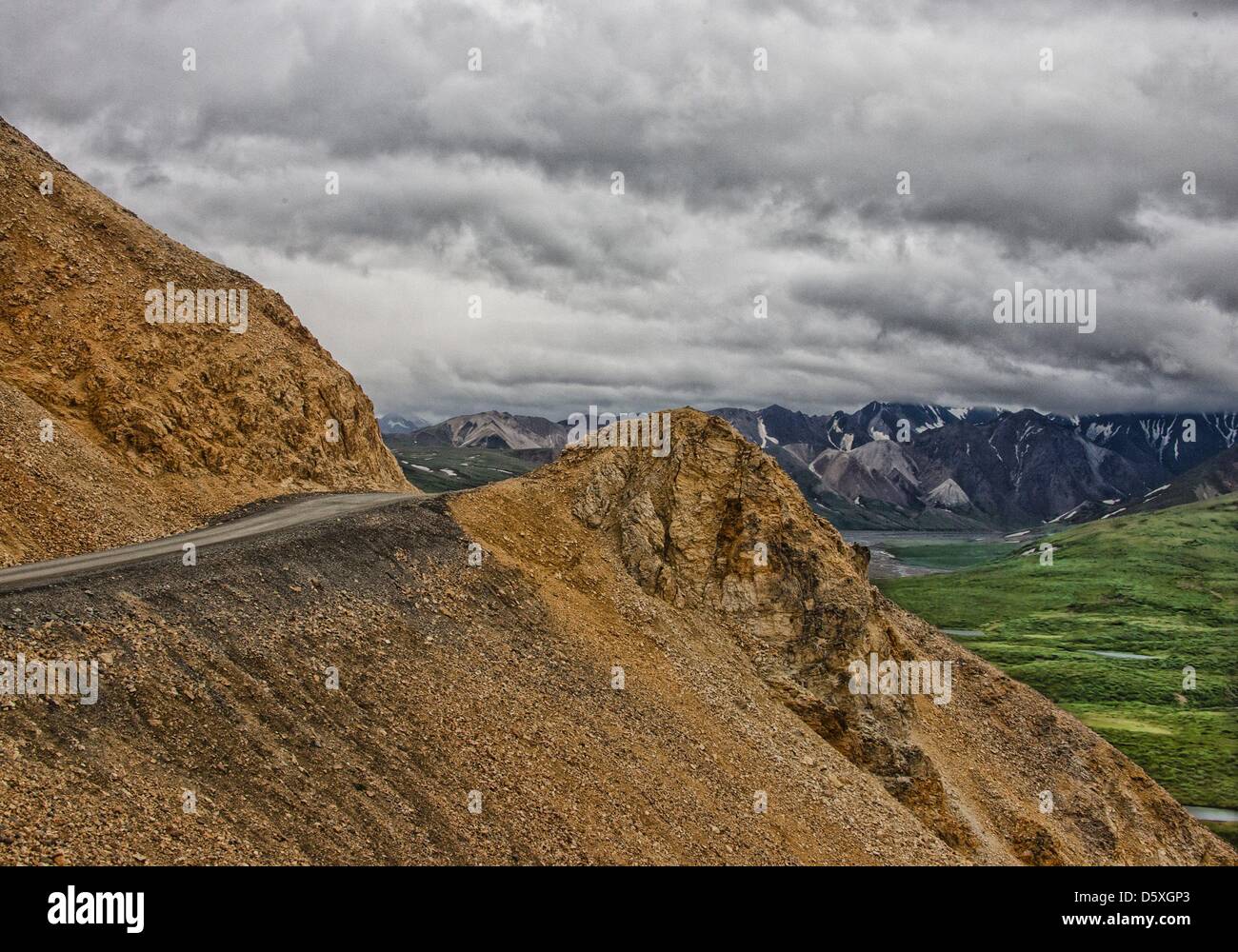 June 27, 2012 - Denali Borough, Alaska, US - The Denali National Park ...