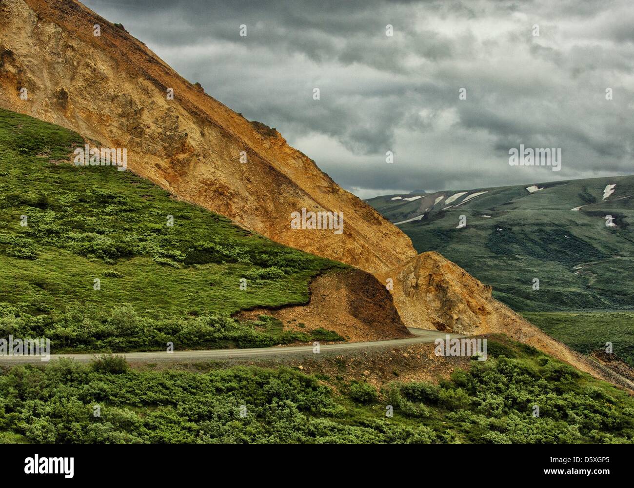 June 27, 2012 - Denali Borough, Alaska, US - The Denali National Park ...