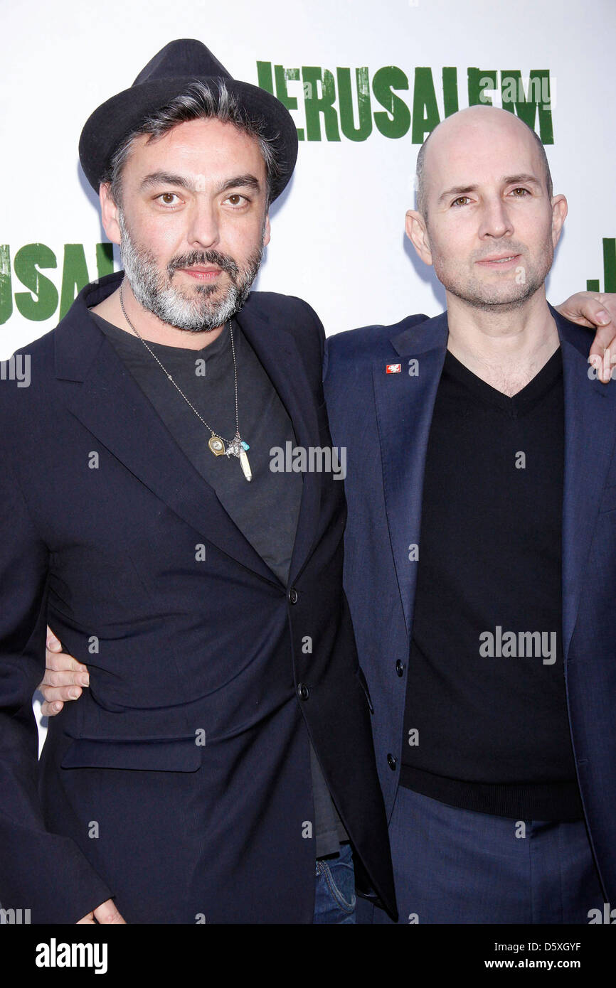 Jez Butterworth and Ian Rickson Opening night of the Broadway ...