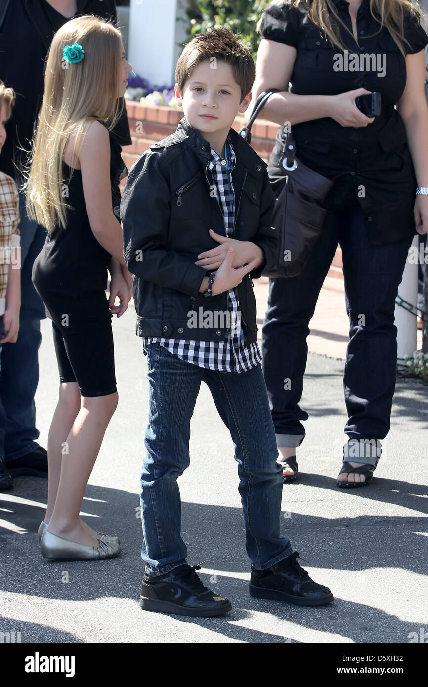 Davis Cleveland actor from the Disney Channel's 'Shake It Up' outside ...