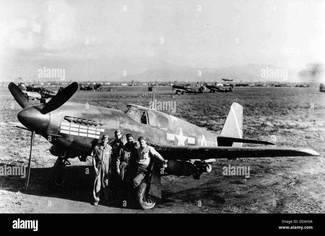 The North American A-36A Apache was a dive bomber variant of the P-51 ...