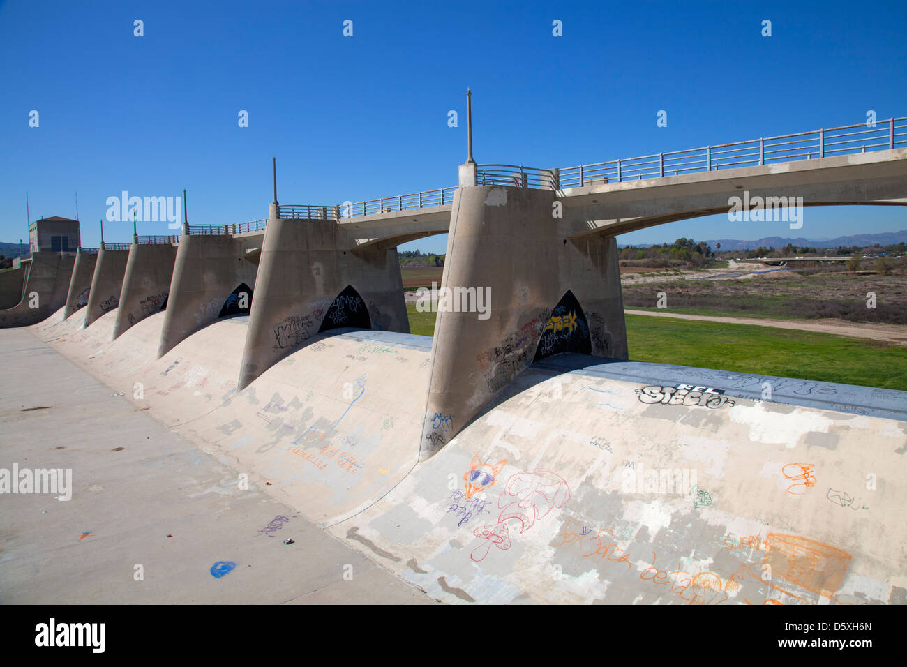 Sepulveda Dam, Sepulveda Basin Wildlife Reserve, San Fernando Valley ...