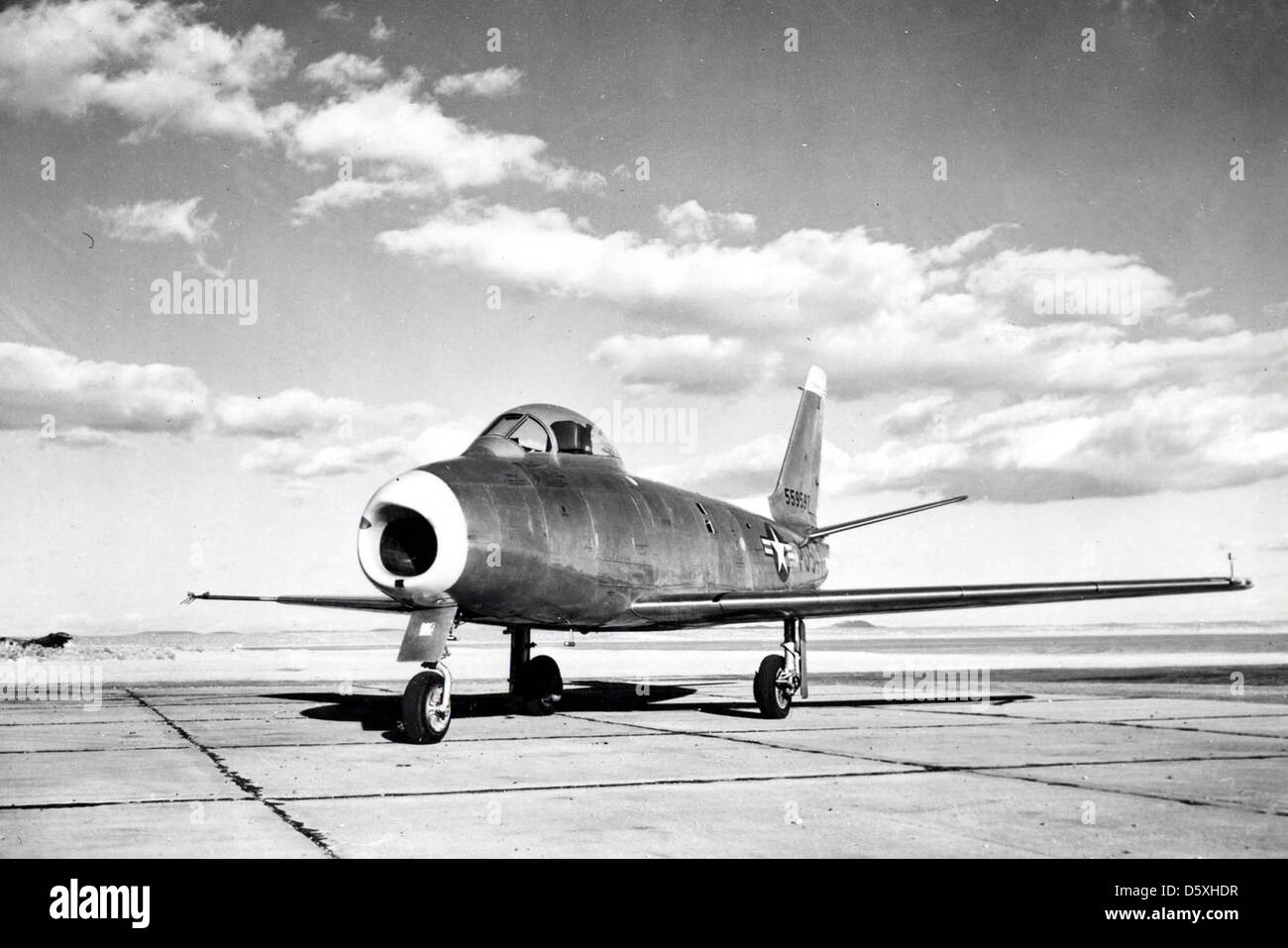 North American XF-86 "Sabre Stock Photo - Alamy