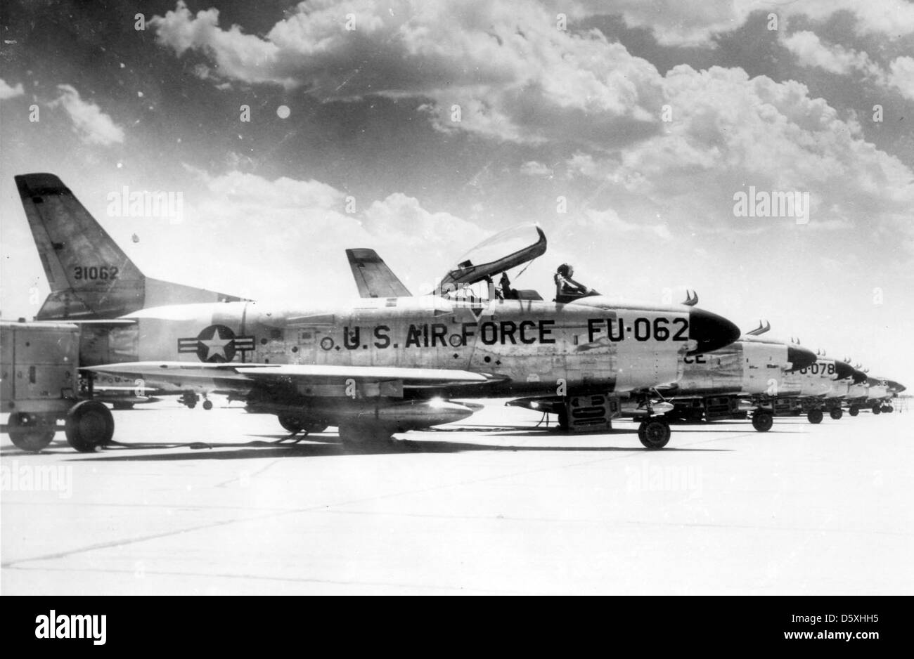 North American (F-86D-60-NA) F-86L "Sabre Dogs" of the 331st FIS Stock ...