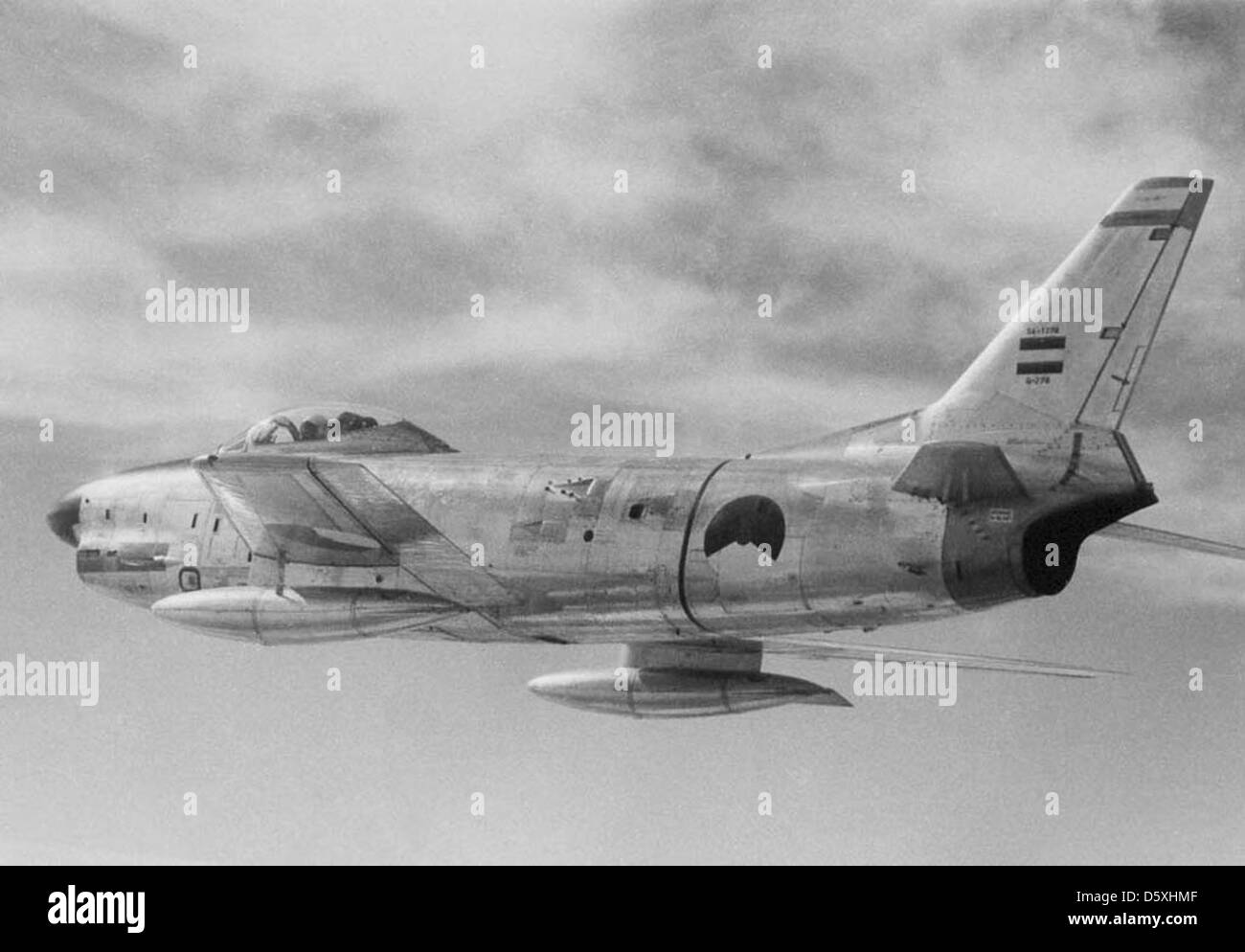 The North American F-86K Sabre Dog was a variant of the F-86 Sabre ...