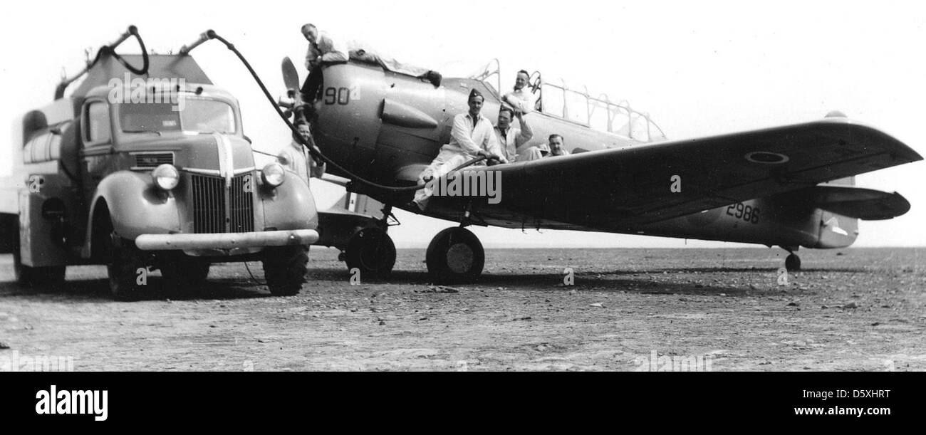 The North American Harvard was a training aircraft widely used by air ...
