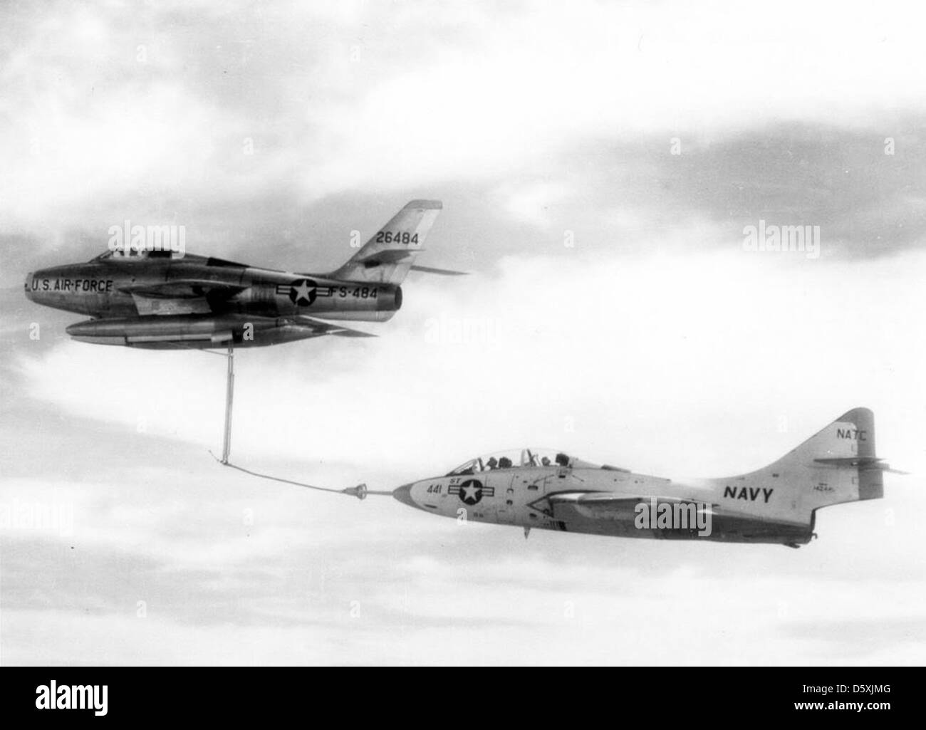 Grumman f9f cougar hi-res stock photography and images - Alamy