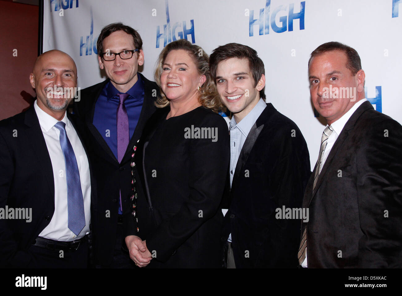 Rob Ruggiero, Stephen Kunken, Kathleen Turner, Evan Jonigkeit and ...