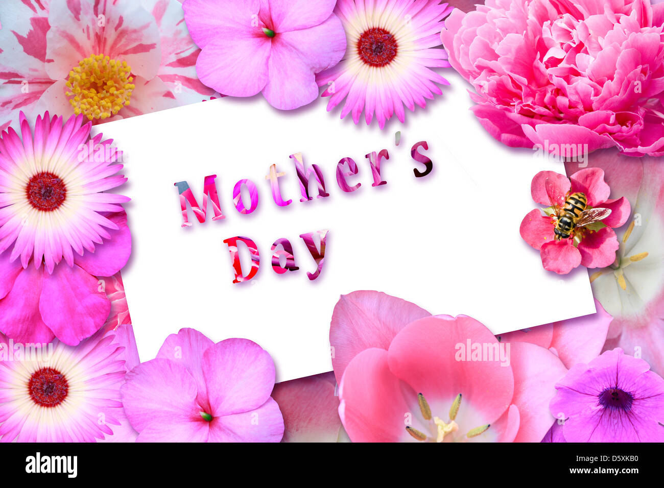 Mother's Day card Stock Photo - Alamy