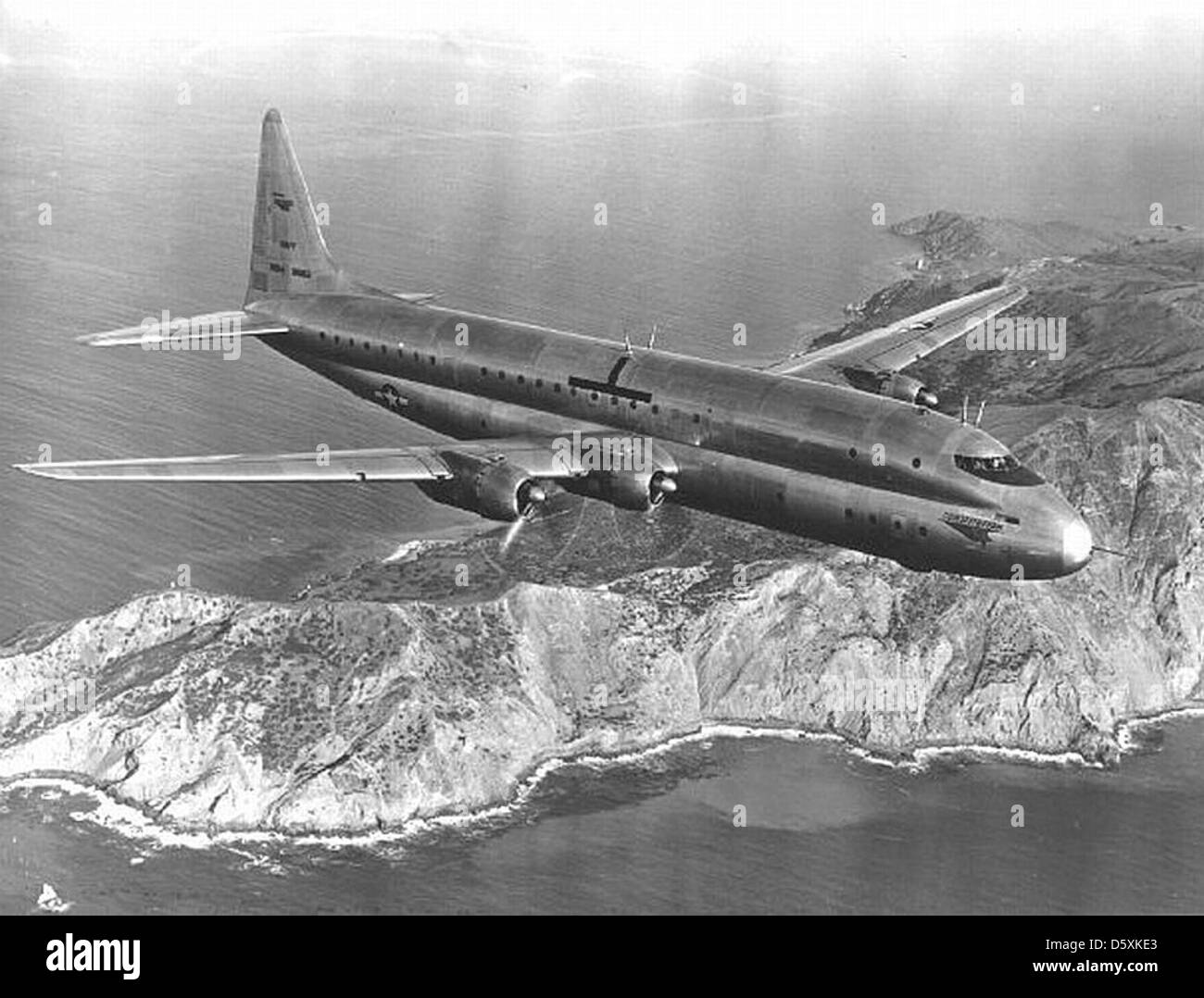 The Lockheed R6O-1 Constitution was a transport aircraft used by the U ...