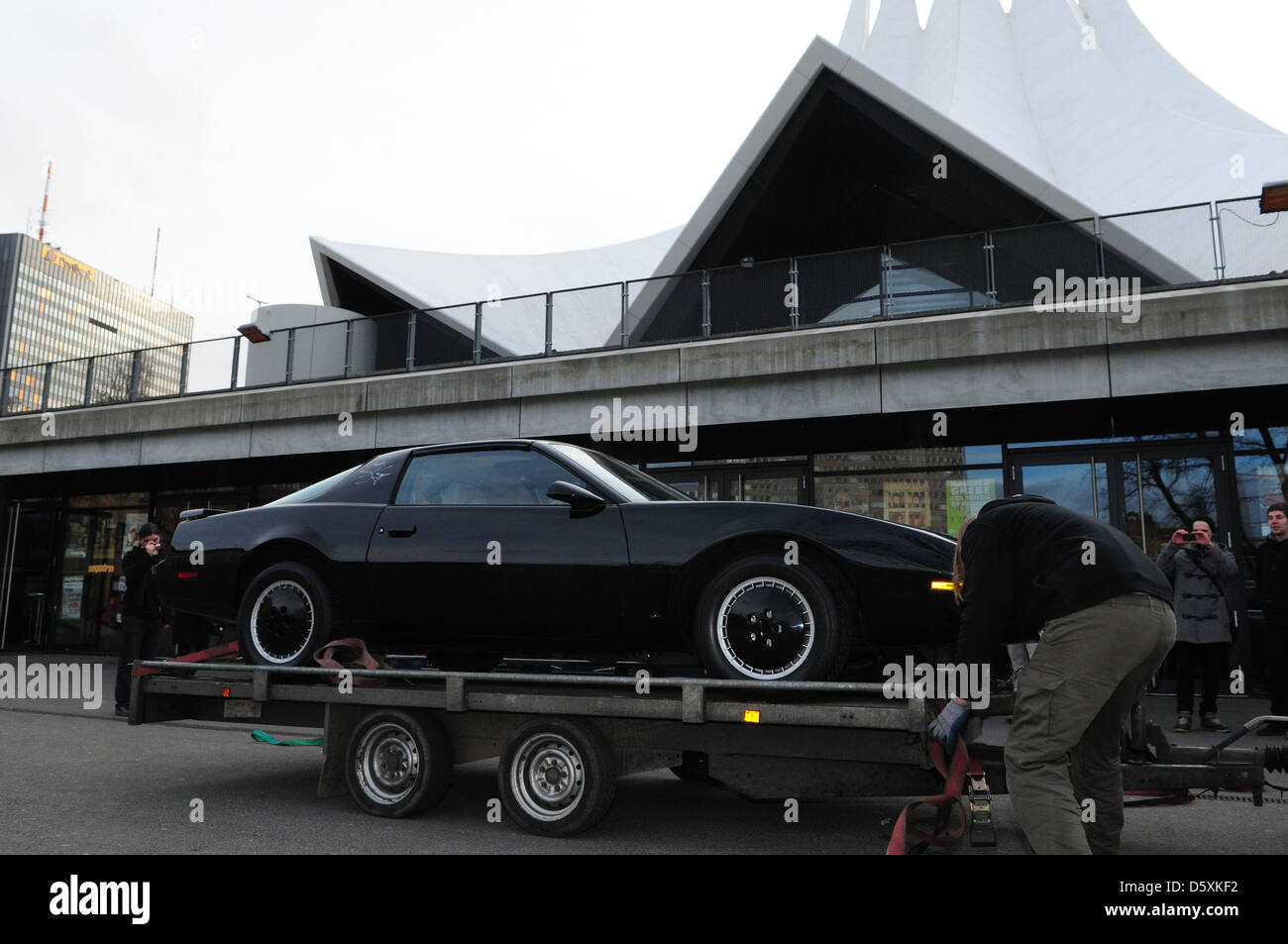 K.I.T.T. outside Tempodrom venue. Berlin, Germany - 20.02.2011 Stock ...