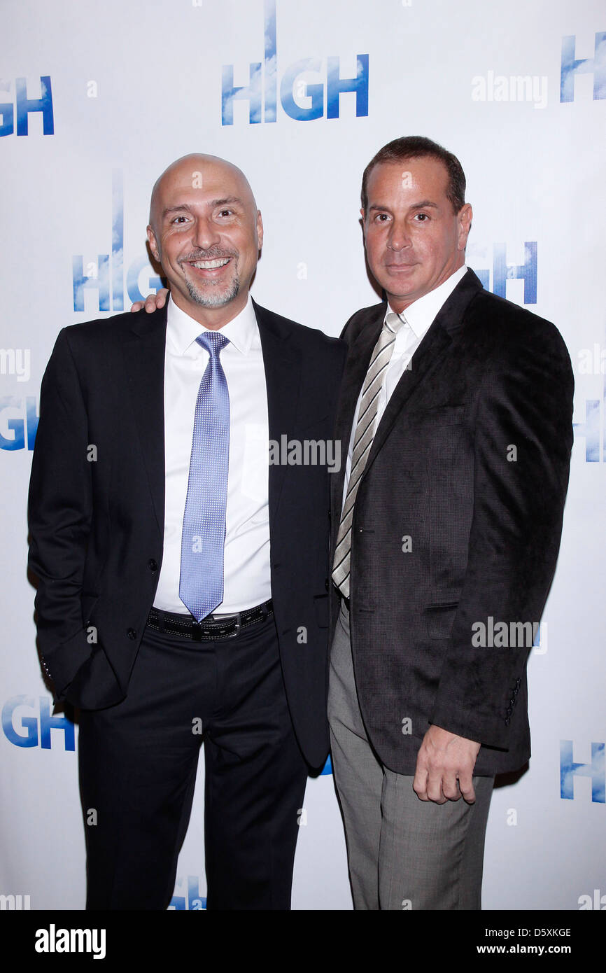 Rob Ruggiero and Matthew Lombardo Opening night of the Broadway ...