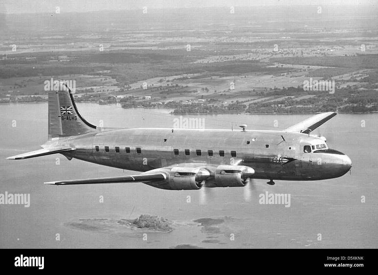 Canadair "North Star" of BOAC, G-ALHG. BOAC named this their 'North ...