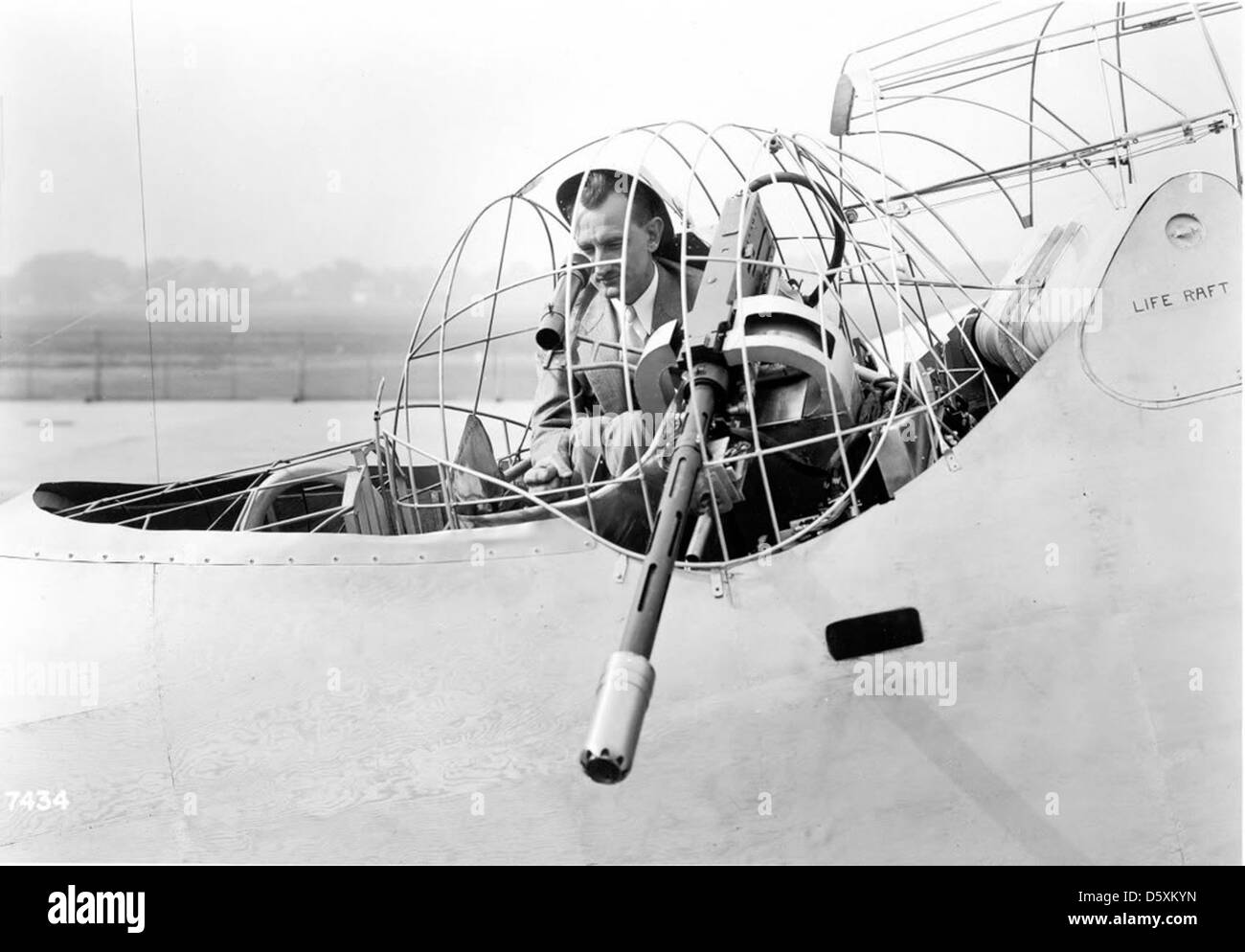 A 1940 mock-up of the Grumman XTBF-1 'Avenger', a torpedo bomber that ...